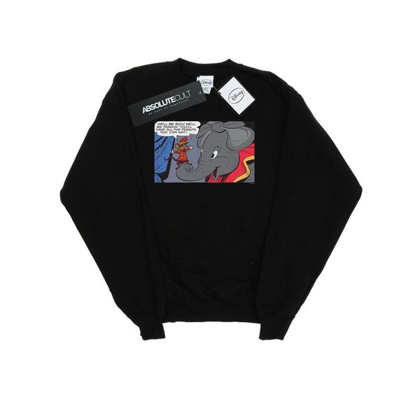 Disney | Sweaters | Disney Mens Dumbo Rich And Famous Sweatshirt Black ...